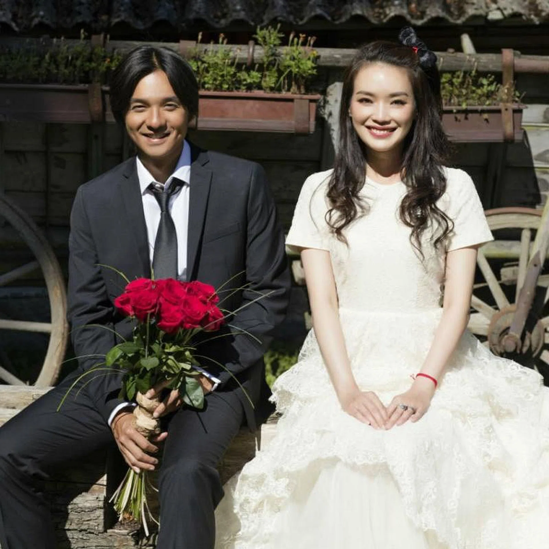 Shu Qi's affordable H&M Conscious wedding dress and 5 others just like ...