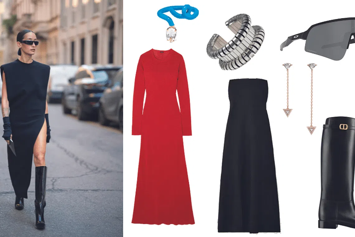 How to style... tailored column dresses - Her World Singapore | Her ...