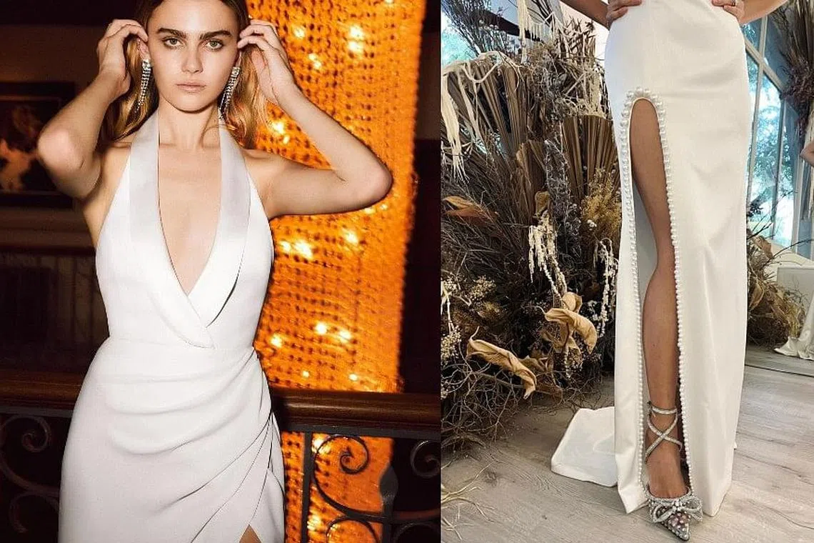 Sexy Brides: How to wear barely there dresses for your wedding ...