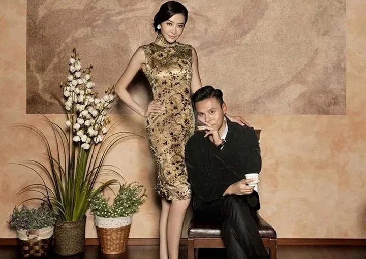Actress-model Lynn Hung shows off glamorous, old-world wedding photos ...