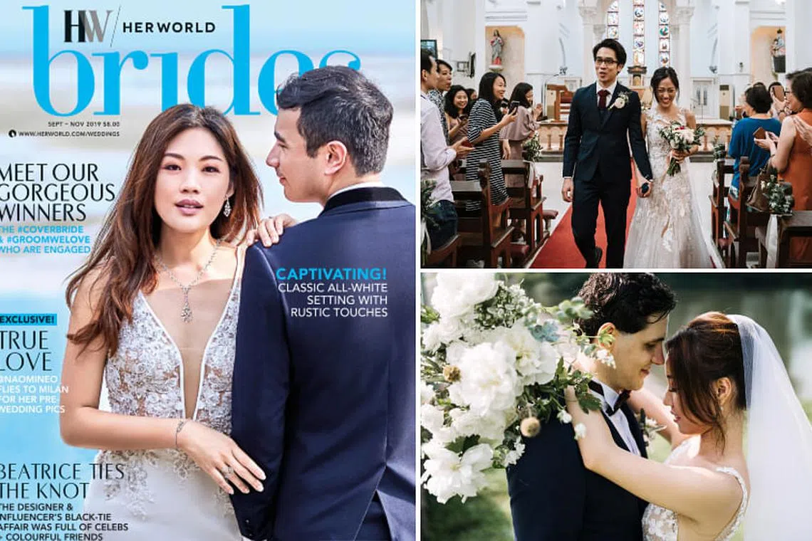 The Real Weddings Issue: #Coverbrides2019, Naomi Neo & Beatrice Tan 's ...