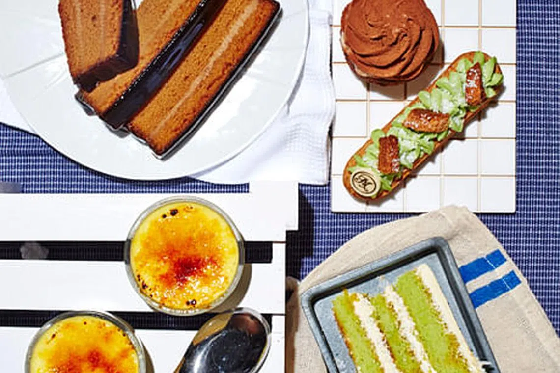 Chendol with coconut ice cream, milo dinosaur choux and 4 other local ...