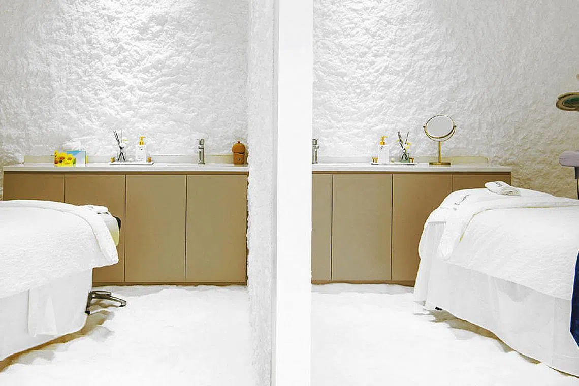 Review: We did a facial at Pablo Blau's salt spa - Her World Singapore ...