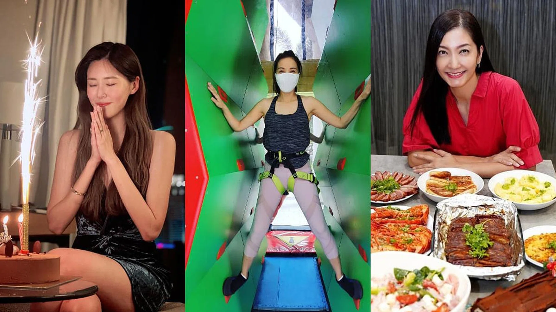 How Fann Wong, Zoe Tay and other celebs celebrated the new year - Her ...