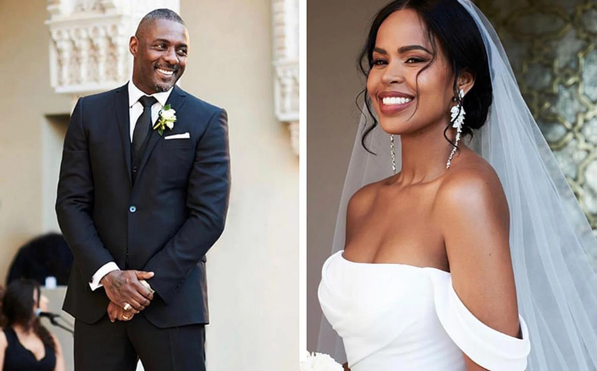Actor Idris Elba, 'The Sexiest Man Alive', weds model Sabrina Dhowre in ...