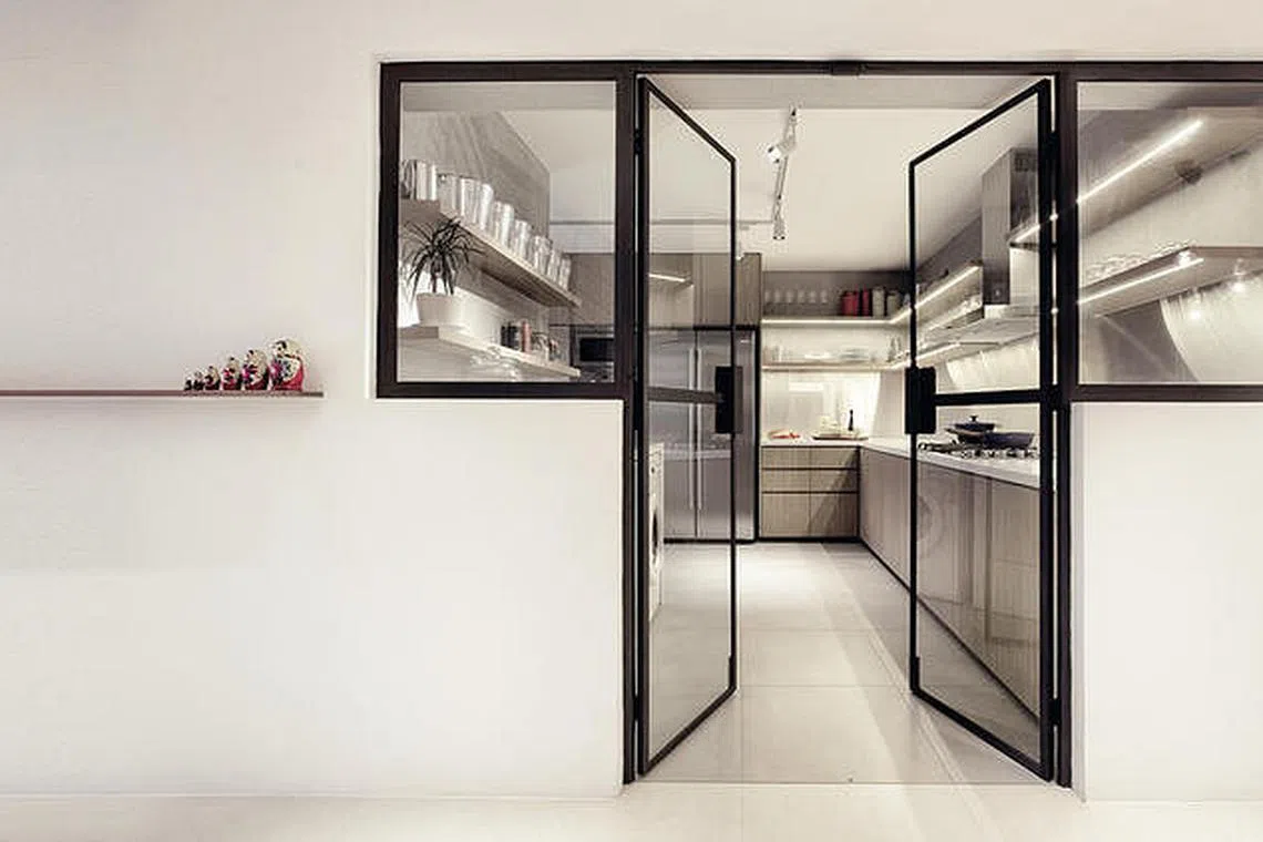 33 Full Glass Panel Partition Wall & Door Ideas for open, airy home ...