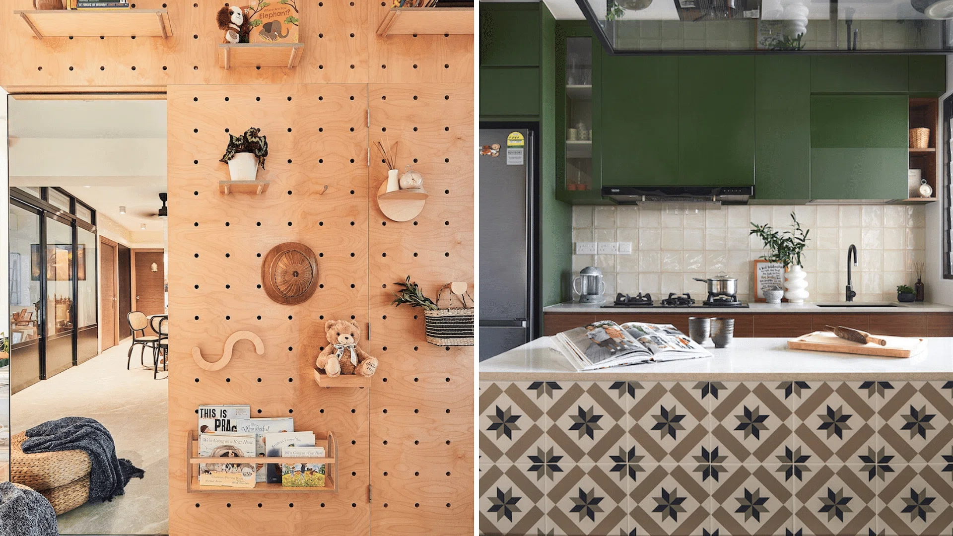 A small family’s nostalgic Mid-Century Modern 4-room HDB in Bidadari ...