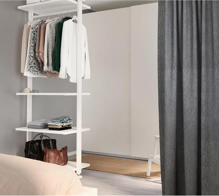 10 Best Open Wardrobes: From IKEA, with drawers, curtains | Home ...