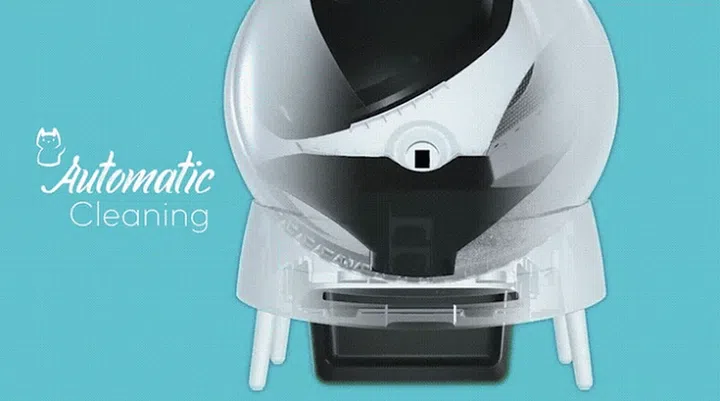 A smart, sleek kitty litter box that cleans itself - Home & Decor ...