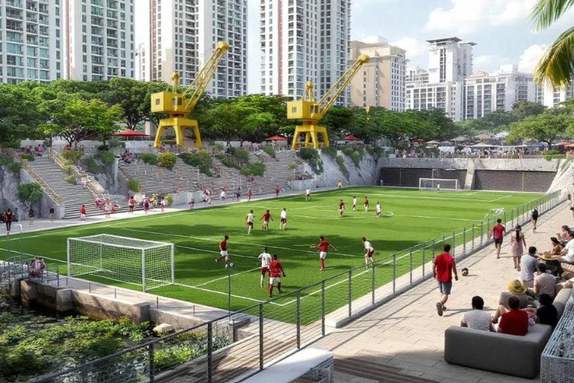 Sembawang Shipyard Redevelopment: British dock turned waterfront HDBs ...