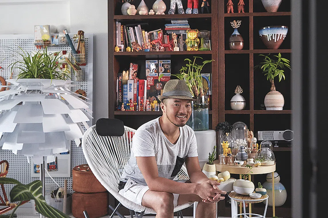 House Tour: A bachelor lives with his plants in this 3-room HDB resale ...