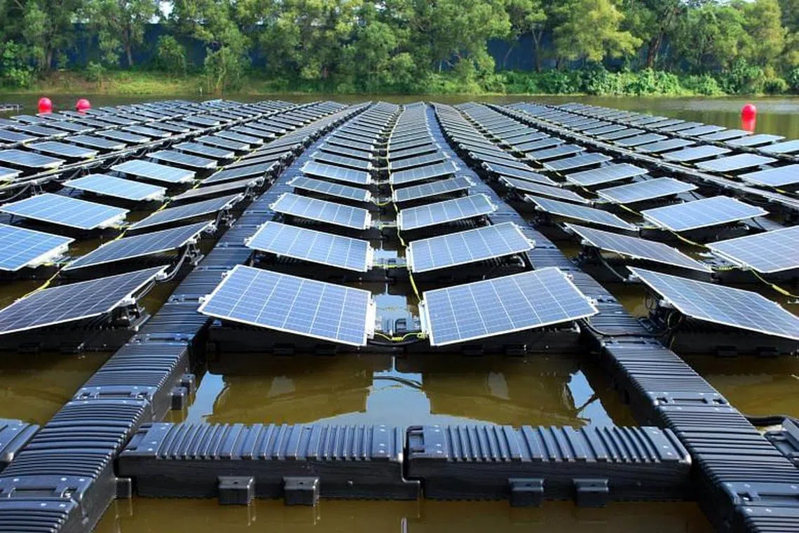 Electrical energy for HDB may come from floating solar panels in future ...