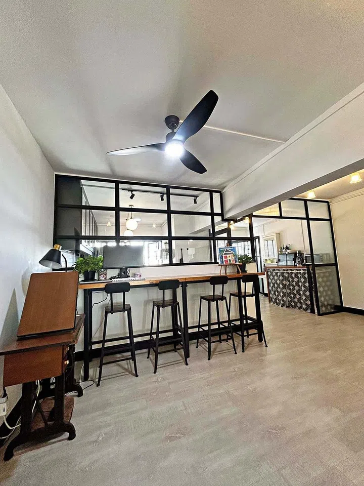 Unique HDB Jumbo flat made of two side by side 3-room HDB units | Home ...