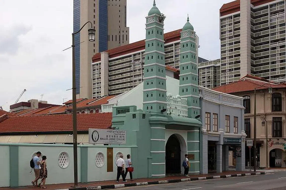 Jamae Mosque: Iconic heritage building in Chinatown since 1826 | Home ...