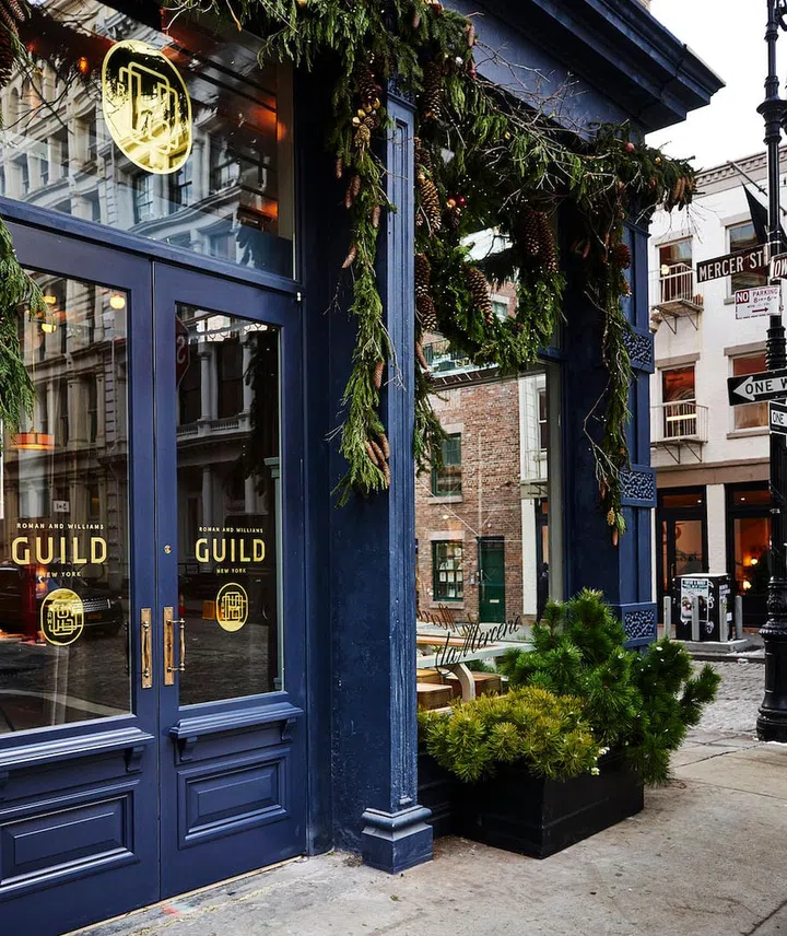 Roman and Williams Guild: Chic furnishings, flowers and a gorgeous cafe ...