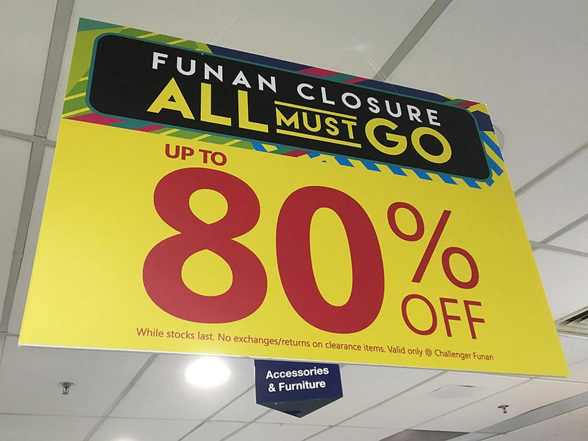 10 great deals from the closure sale of Challenger's Funan store - Home ...