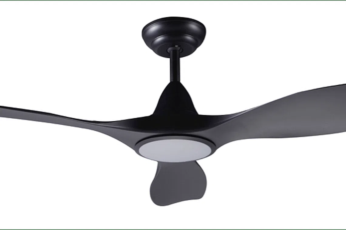 Enjoy lower electricity bills and cool air with this space-saving fan ...