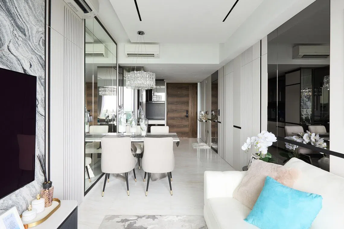 $95,000 Renovation for a female banker’s 2-bedroom condo at Amber Road ...