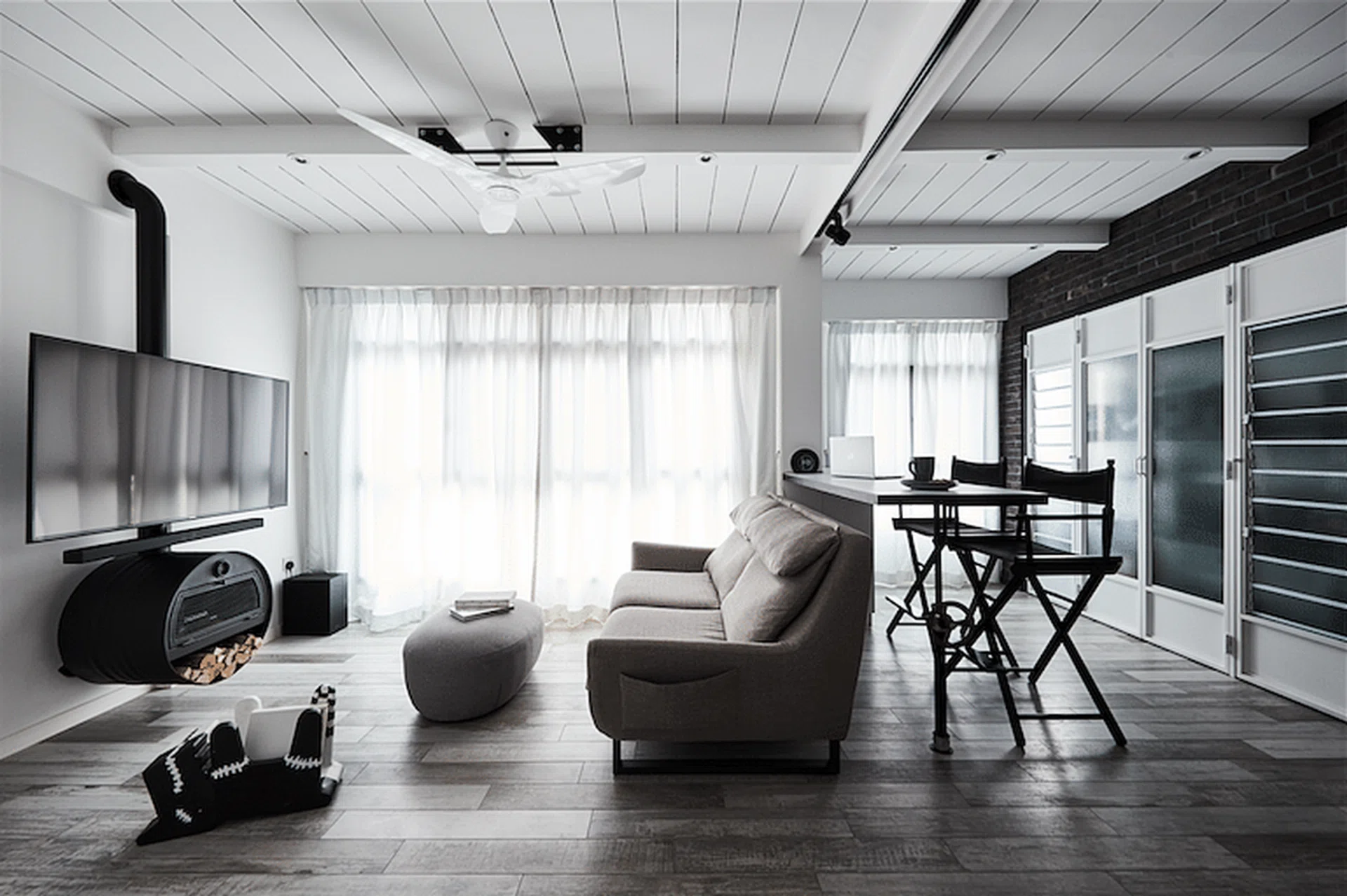 House Tour: $50,000 Renovation for this New York loft-style 3-room BTO ...