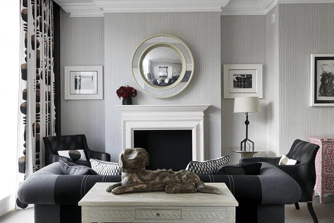 4 elegant all-grey living rooms - Home & Decor Singapore | Home & Decor ...