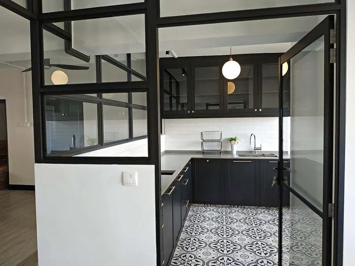 Unique HDB Jumbo flat made of two side by side 3-room HDB units | Home ...