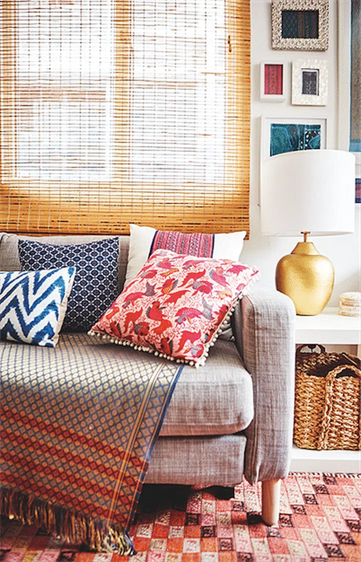 Design ideas: Eclectic homes with lots of colours, prints, and textures ...