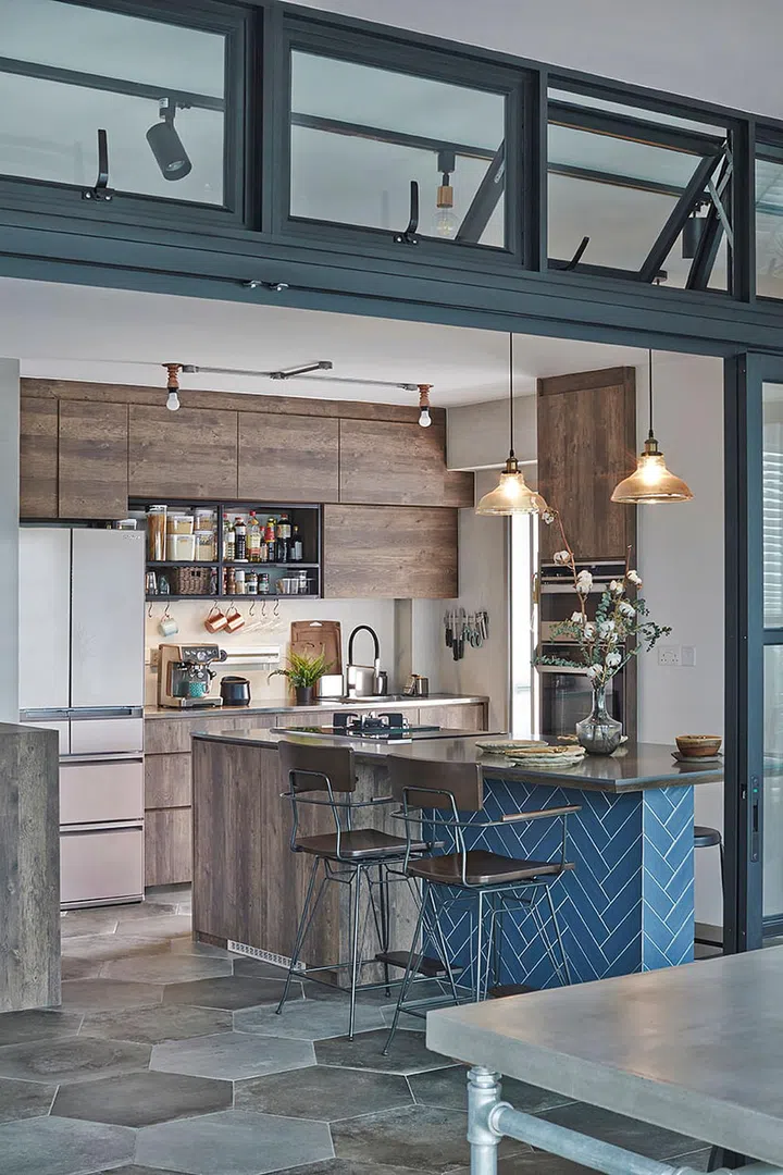 House Tour: Rustic- and industrial-inspired five-room HDB BTO home in ...