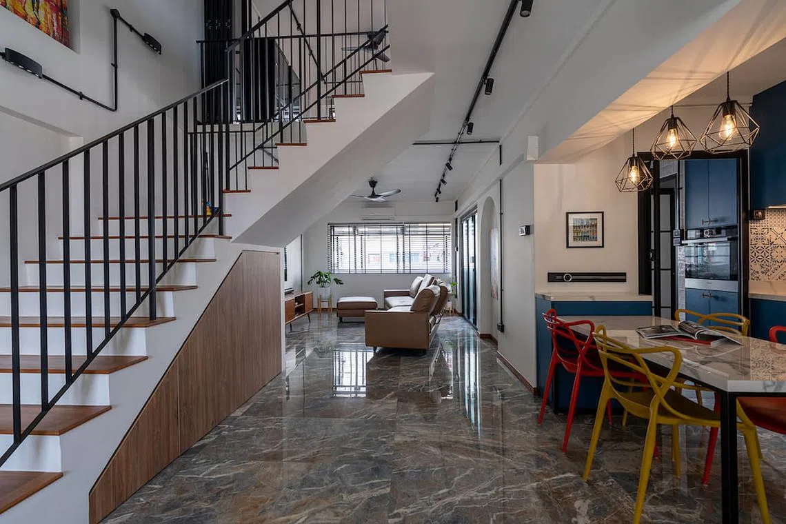 House Tour: A HDB executive maisonette completely reconfigured for ...