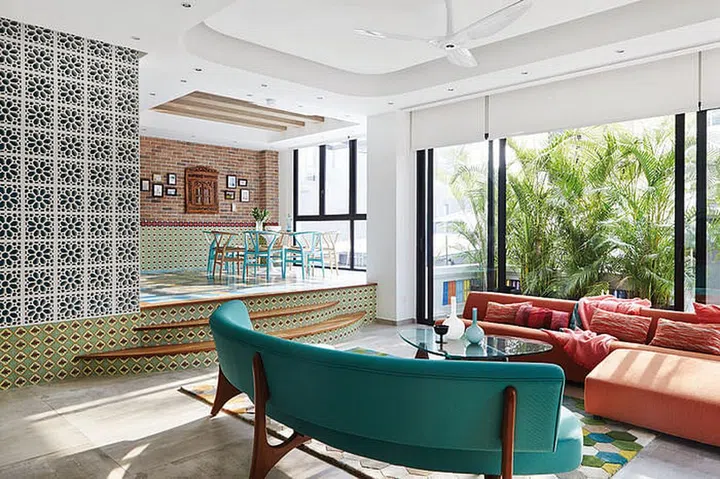 Bold colours and prints in this Peranakan-inspired home - Home & Decor Singapore | Home & Decor ...