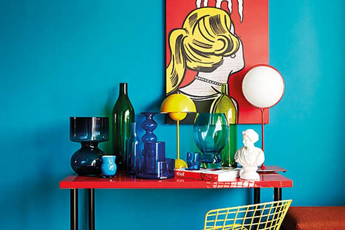 Loud clashing colours can work for a small home too! - Home & Decor ...
