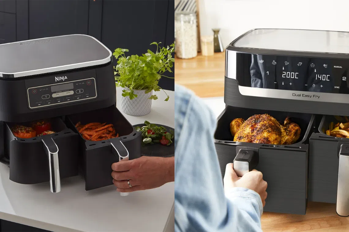 7 best dual air fryers in Singapore for large families and those who do ...