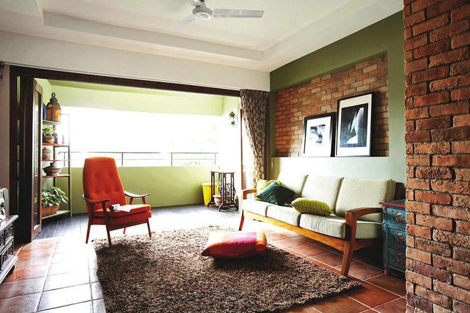HDB maisonette with a rustic charm - Home & Decor Singapore | Home ...