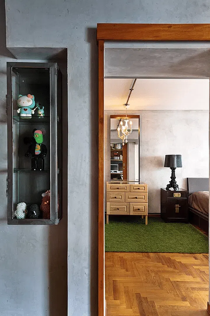 Industrial-style Woodlands HDB Jumbo flat with five bedrooms | Home ...