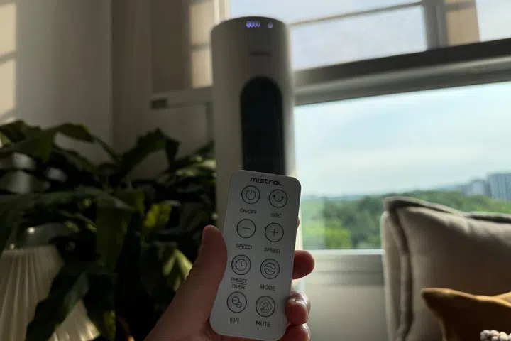 Mistral 43” DC Tower Fan Review: Built with ioniser and remote control ...