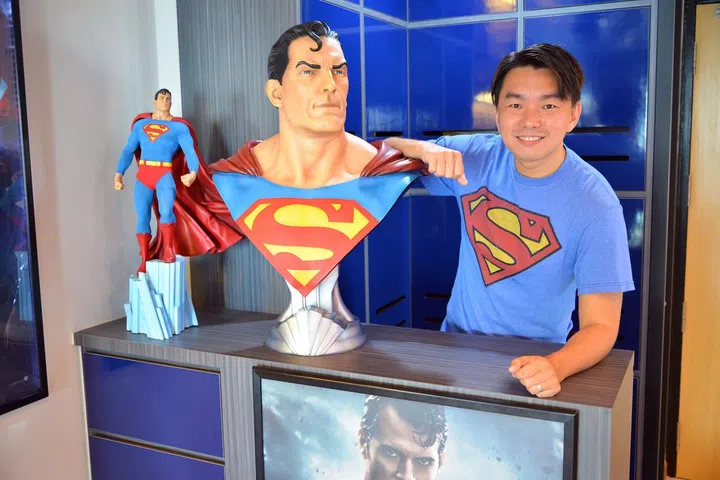 See the home of a Superman superfan! - Home & Decor Singapore | Home ...