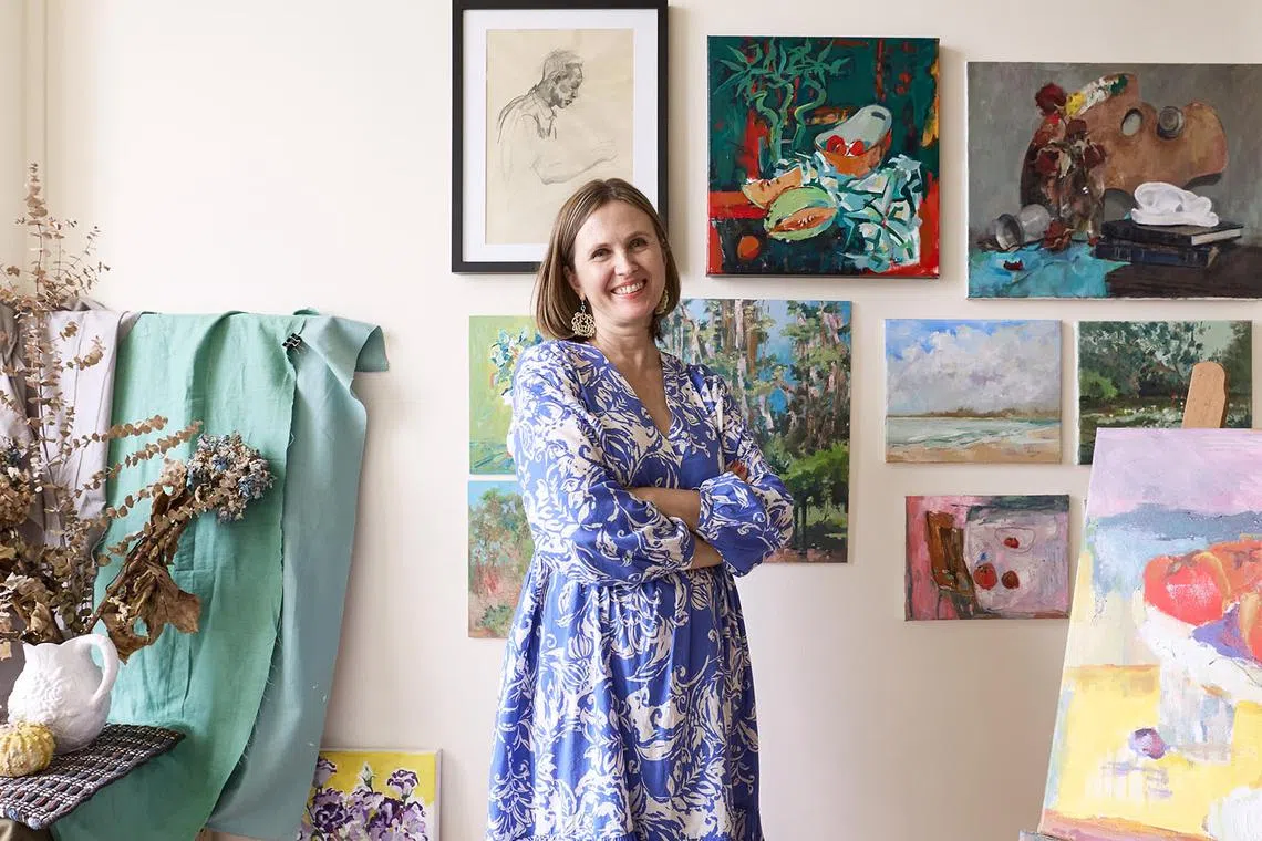 A lawyer & artist expat couple’s 4-bedroom condo at Scotts Road | Home ...