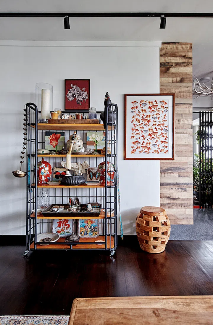 Antique interiors for former Her World editor's 4-room AMK HDB | Home & Decor Singapore