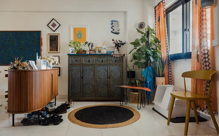 House Tour: Inside an Authentic HDB Home With An Eclectic Mix Of Pre ...