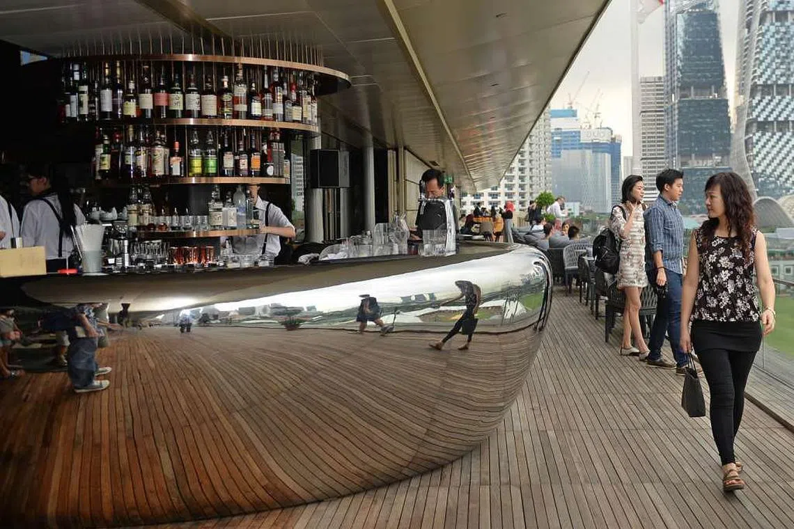 Latest rooftop bars in the city with great designs and cool vibes ...