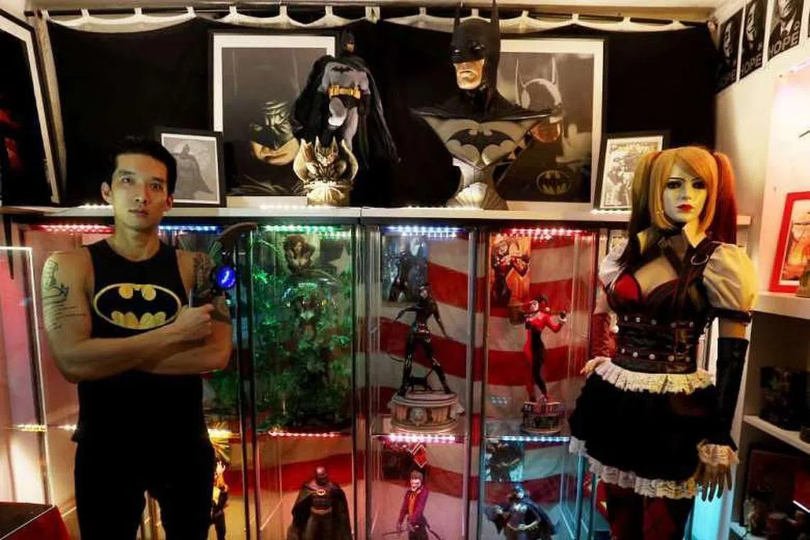 See the home of a Batman superfan! - Home & Decor Singapore | Home ...