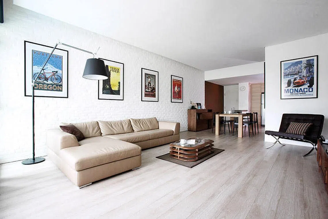 A Condominium designed with Vintage European Interior Style | Home ...