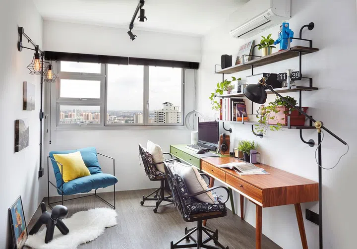 $60,000 Eclectic interior design for 4-room HDB BTO at Toa Payoh | Home ...