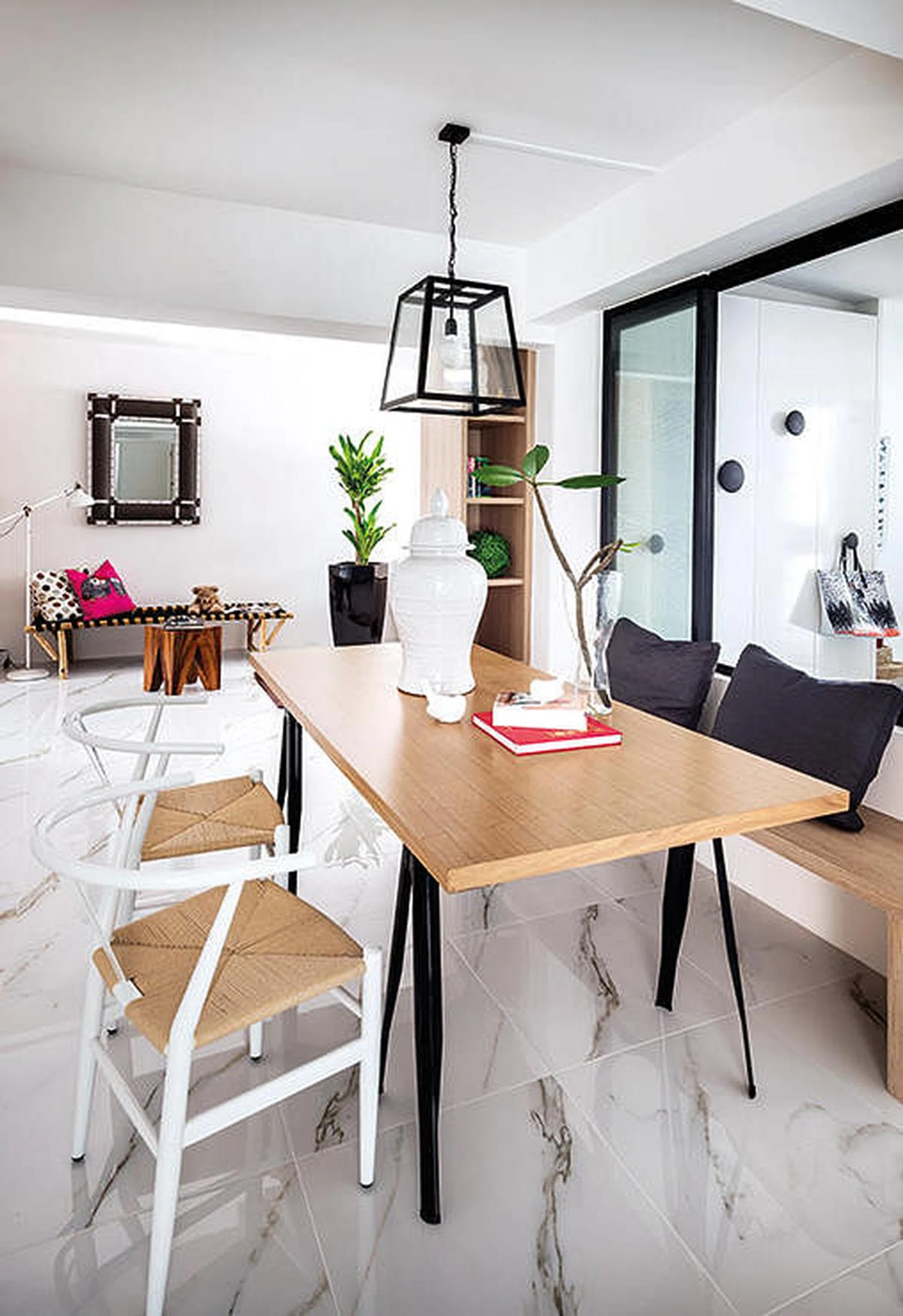 10 design ideas for small-space dining areas in HDB flat homes - Home & Decor Singapore | Home ...