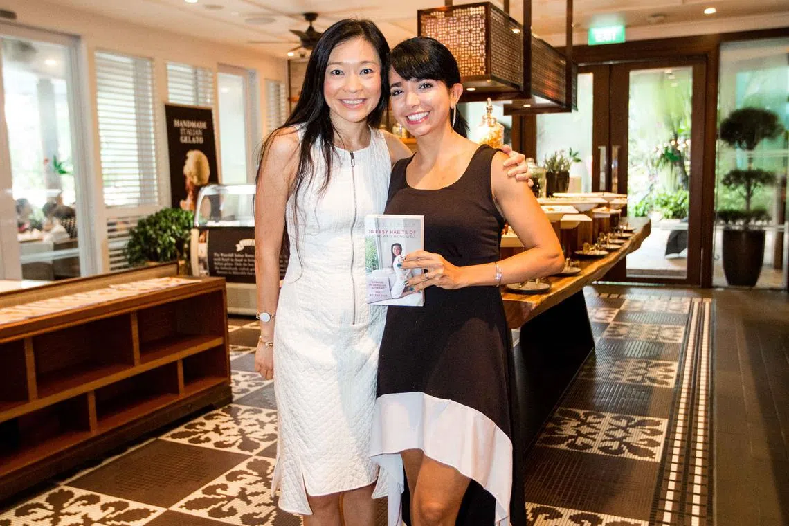 Photos: Launch of Swee Lin's book on 10 easy habits of eating well ...