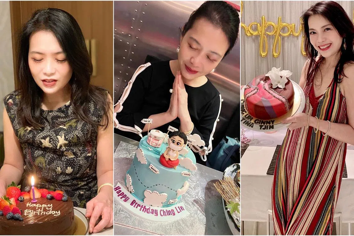 Dr Ho Ching Lin's airplane themed birthday party with close friends ...