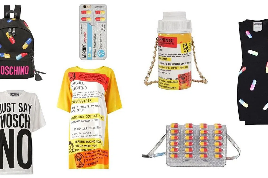 Is Moschino's latest drug-themed capsule collection for you? / 即看即买 ...