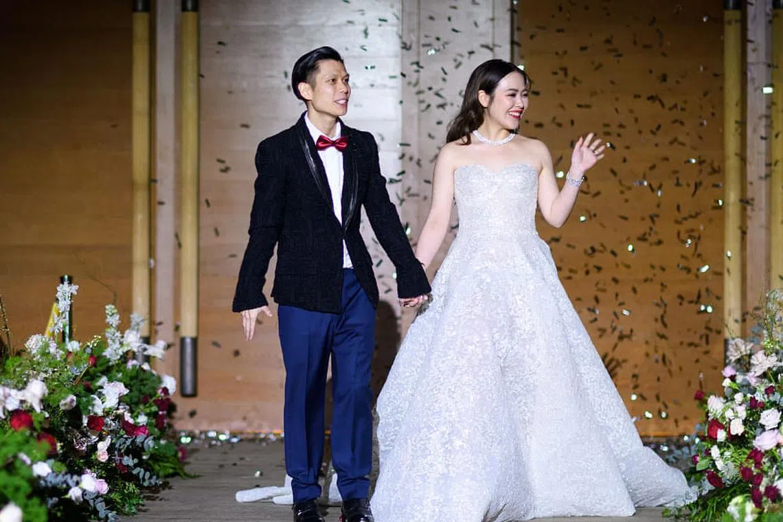 Social Elite Chloe Ng and Sherman Tan's beautiful wedding at Capella ...