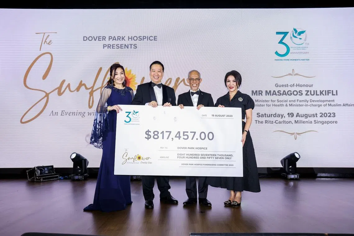 Dover Park Hospice Sunflower Charity Gala 2023 | ICON Singapore