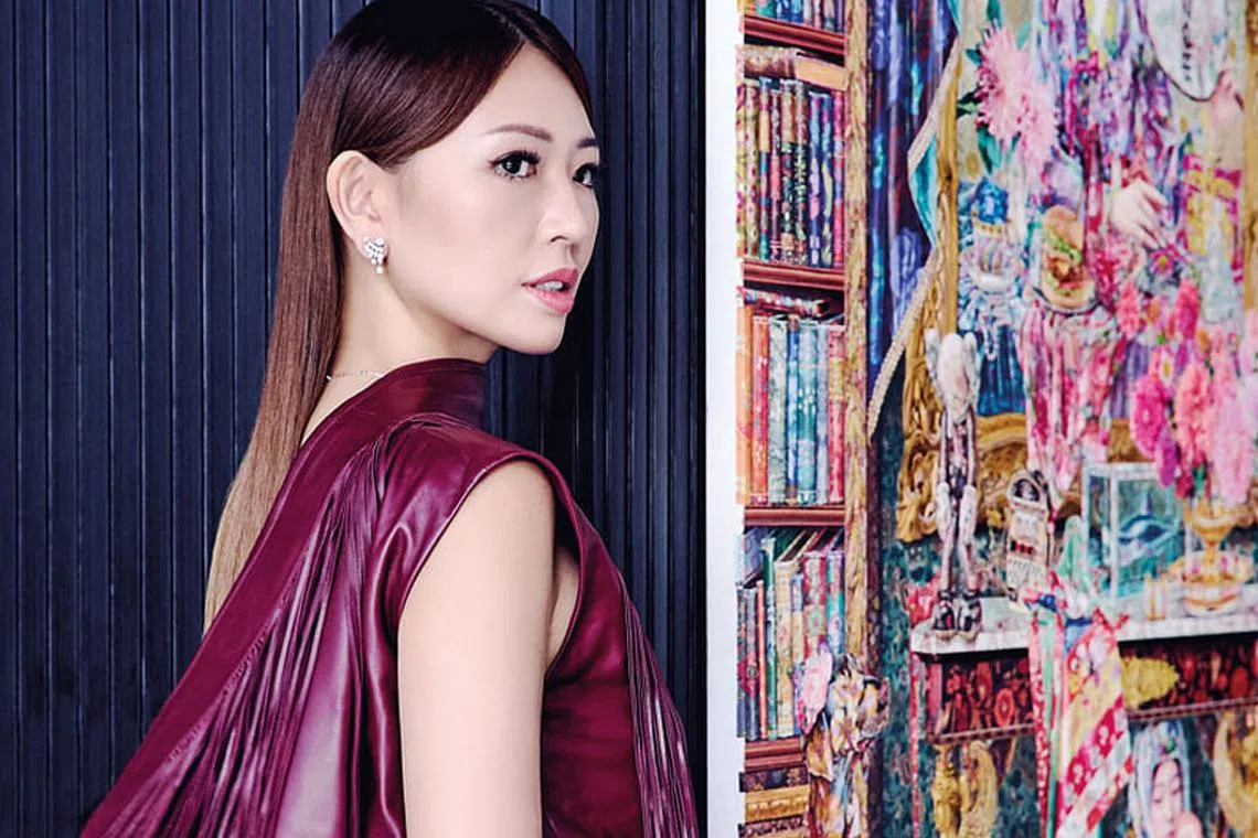 时尚潮人洪莉惠 以当代艺术妆点豪宅 | ICON Singapore