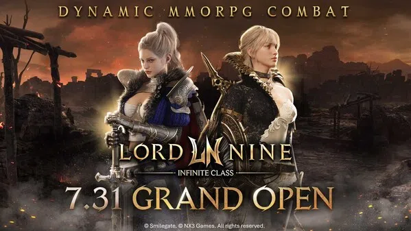 MONEY FM 89.3 Smilegate to Launch New MMORPG "LORDNINE: INFINITE CLASS" on July 31 - Pre ...